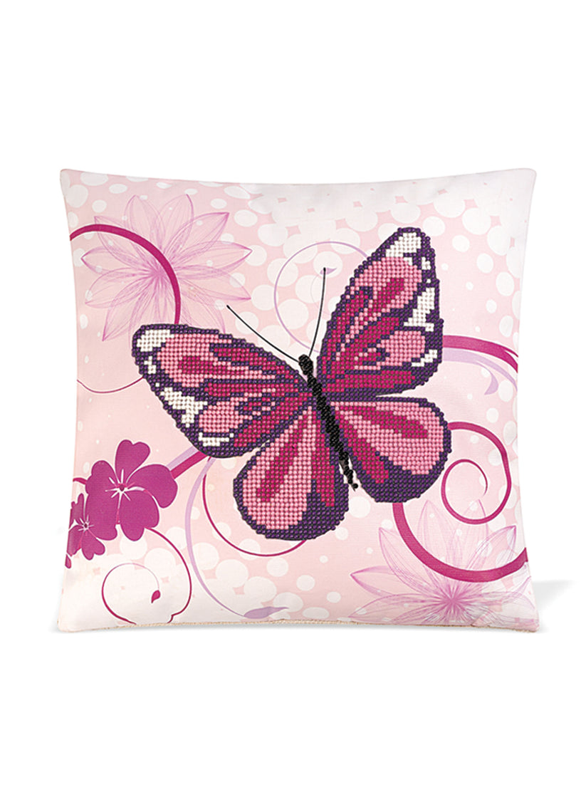 Diamond Art Pillowcase Kit - Butterfly – Colours Crafts
